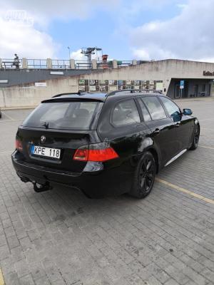 Black BMW 525 2005 in Anyksciai, with an engine capacity of 2.50 L and mileage of 450 thousand km for 2750 €, photo 6 on AUTOMOTO.COM.LV