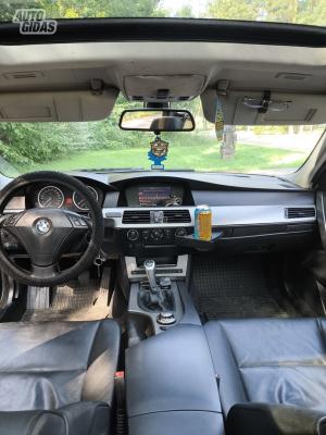 Black BMW 525 2005 in Anyksciai, with an engine capacity of 2.50 L and mileage of 450 thousand km for 2750 €, photo 9 on AUTOMOTO.COM.LV