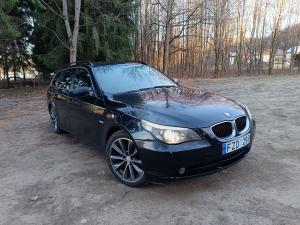Black BMW 525 2005 in Kaunas, with an engine capacity of 2.50 L and mileage of 478 thousand km for 2000 €, photo  on AUTOMOTO.COM.LV