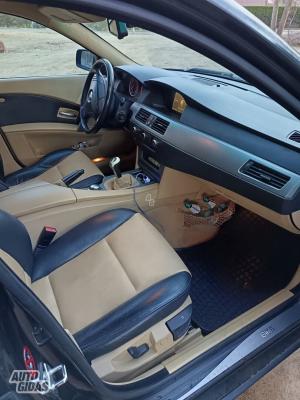 Черный БМВ 525 2005 в Каунас, объемом двигателя 2.50 л и пробегом 478 тыс. км за 2000 €, фото 4 на AUTOMOTO.COM.LV