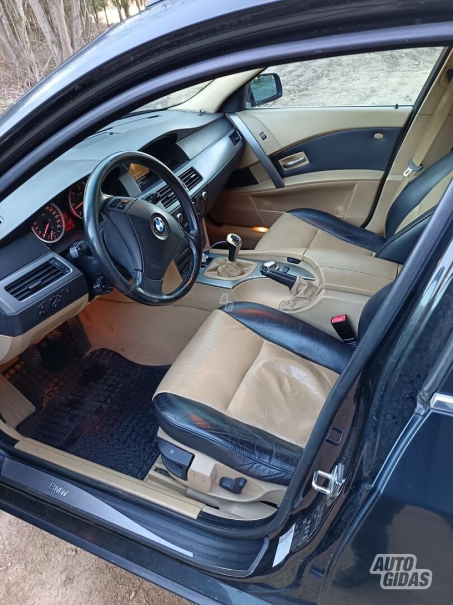 Черный БМВ 525 2005 в Каунас, объемом двигателя 2.50 л и пробегом 478 тыс. км за 2000 €, фото 8 на AUTOMOTO.COM.LV