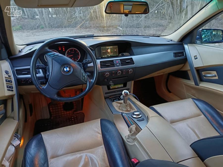 Черный БМВ 525 2005 в Каунас, объемом двигателя 2.50 л и пробегом 478 тыс. км за 2000 €, фото 10 на AUTOMOTO.COM.LV