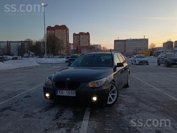 Melns BMW 525 2005 Rīga, ar dzinēja tilpumu 2.50 L un nobraukumu 331 tūkst. km par 2300 €, foto 3 vietnē AUTOMOTO.COM.LV