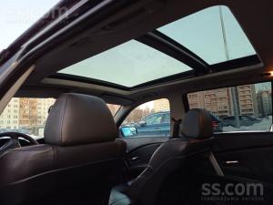Black BMW 525 2005 in Riga, with an engine capacity of 2.50 L and mileage of 331 thousand km for 2300 €, photo 12 on AUTOMOTO.COM.LV