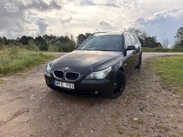Black BMW 525 2005 in Silute, with an engine capacity of 2.50 L and mileage of 493 thousand km for 3500 €, photo 7 on AUTOMOTO.COM.LV