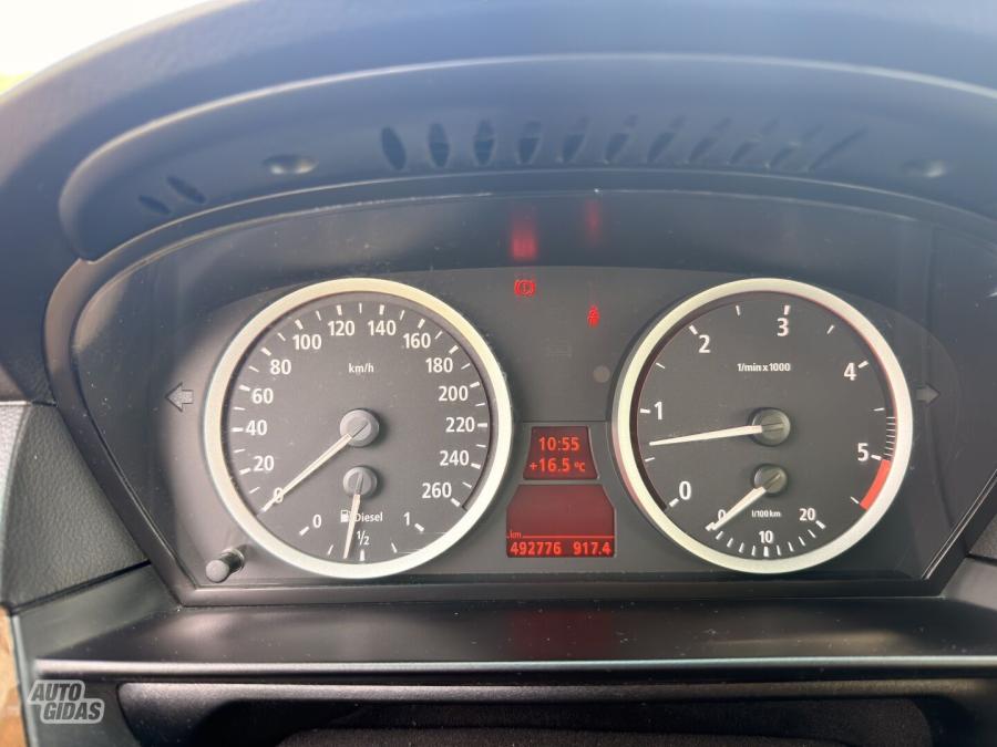 Черный БМВ 525 2005 в Шилуте, объемом двигателя 2.50 л и пробегом 493 тыс. км за 3500 €, фото 9 на AUTOMOTO.COM.LV