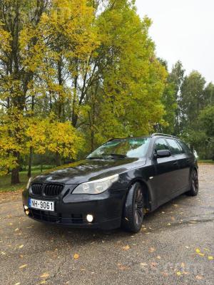 Черный БМВ 525 2005 в Айзкраукле, объемом двигателя 2.50 л и пробегом 345 тыс. км за 2500 €, фото 5 на AUTOMOTO.COM.LV