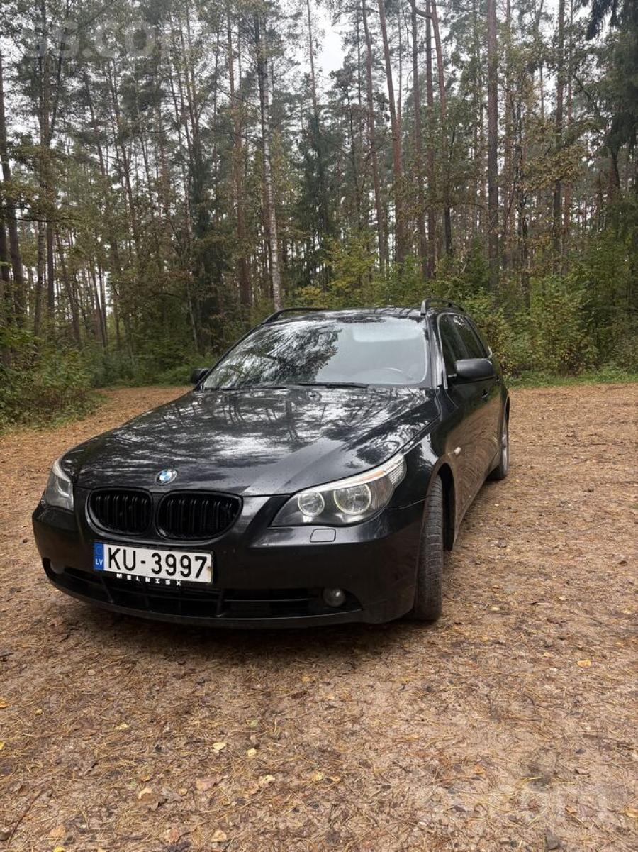 Melns BMW 525 2005 Bauska, ar dzinēja tilpumu 2.50 L un nobraukumu 410 tūkst. km par 3100 €, foto 1 vietnē AUTOMOTO.COM.LV