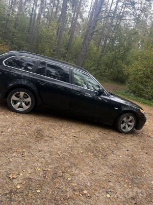 Melns BMW 525 2005 Bauska, ar dzinēja tilpumu 2.50 L un nobraukumu 410 tūkst. km par 3100 €, foto 6 vietnē AUTOMOTO.COM.LV