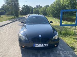 Black BMW 525 2006 in Rezekne, with an engine capacity of 2.50 L and mileage of 234 thousand km for 3950 €, photo 1 on AUTOMOTO.COM.LV