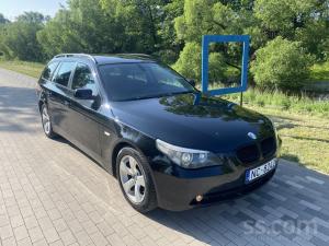 Black BMW 525 2006 in Rezekne, with an engine capacity of 2.50 L and mileage of 234 thousand km for 3950 €, photo 3 on AUTOMOTO.COM.LV