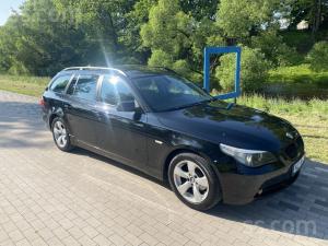 Black BMW 525 2006 in Rezekne, with an engine capacity of 2.50 L and mileage of 234 thousand km for 3950 €, photo 5 on AUTOMOTO.COM.LV