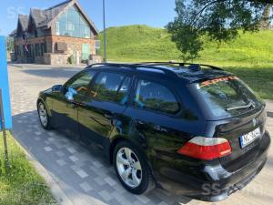 Black BMW 525 2006 in Rezekne, with an engine capacity of 2.50 L and mileage of 234 thousand km for 3950 €, photo 6 on AUTOMOTO.COM.LV