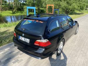 Black BMW 525 2006 in Rezekne, with an engine capacity of 2.50 L and mileage of 234 thousand km for 3950 €, photo 7 on AUTOMOTO.COM.LV