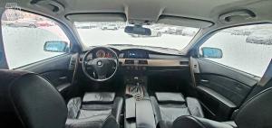 Melns BMW 525 2006 Viļņa, ar dzinēja tilpumu 2.50 L un nobraukumu 300 tūkst. km par 2650 €, foto 15 vietnē AUTOMOTO.COM.LV