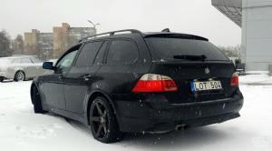 Black BMW 525 2006 in Vilnius, with an engine capacity of 2.50 L and mileage of 300 thousand km for 2650 €, photo 2 on AUTOMOTO.COM.LV