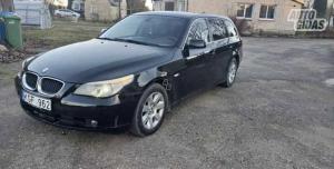 Black BMW 525 2006 in Siauliai, with an engine capacity of 2.50 L and mileage of 370 thousand km for 1550 €, photo  on AUTOMOTO.COM.LV