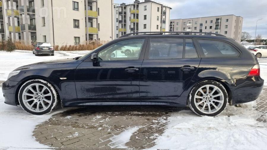 Melns BMW 525 2006 Rīga, ar dzinēja tilpumu 2.50 L un nobraukumu 331 tūkst. km par 4650 €, foto 1 vietnē AUTOMOTO.COM.LV