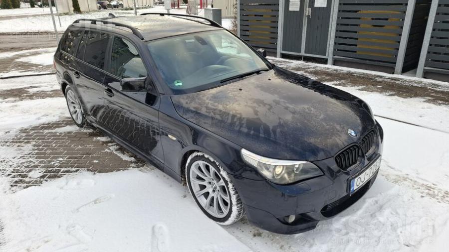 Melns BMW 525 2006 Rīga, ar dzinēja tilpumu 2.50 L un nobraukumu 331 tūkst. km par 4650 €, foto 4 vietnē AUTOMOTO.COM.LV