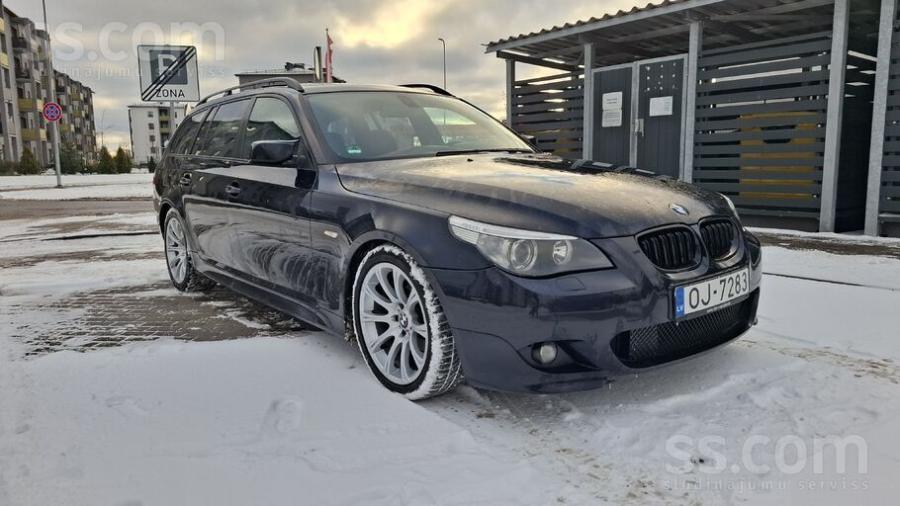 Melns BMW 525 2006 Rīga, ar dzinēja tilpumu 2.50 L un nobraukumu 331 tūkst. km par 4650 €, foto 12 vietnē AUTOMOTO.COM.LV