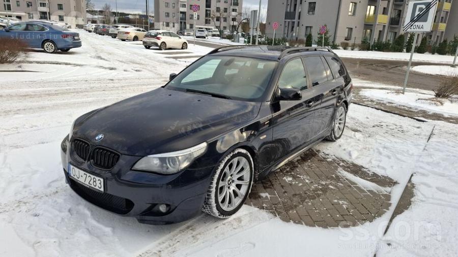 Melns BMW 525 2006 Rīga, ar dzinēja tilpumu 2.50 L un nobraukumu 331 tūkst. km par 4650 €, foto 14 vietnē AUTOMOTO.COM.LV