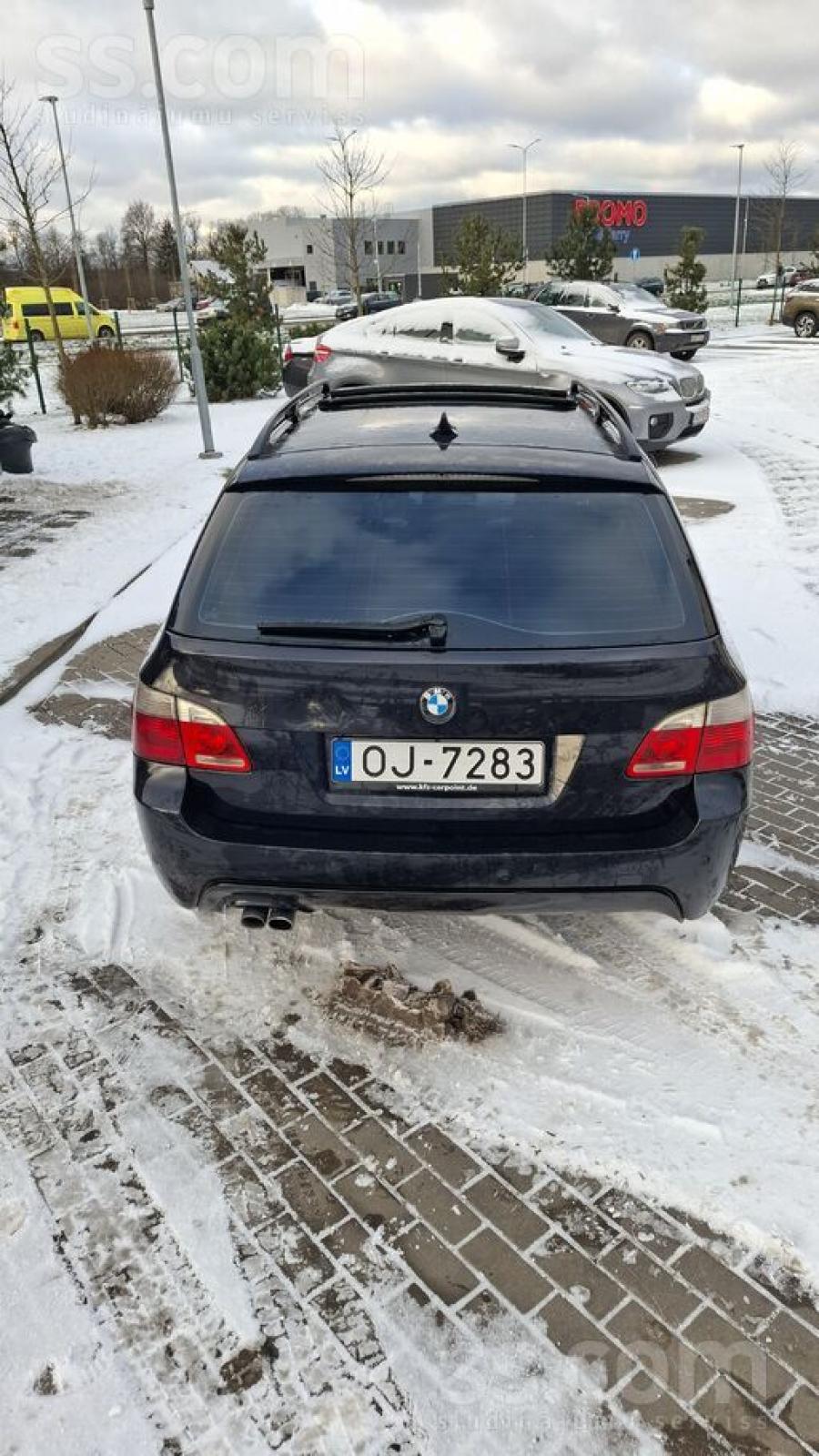 Melns BMW 525 2006 Rīga, ar dzinēja tilpumu 2.50 L un nobraukumu 331 tūkst. km par 4650 €, foto 15 vietnē AUTOMOTO.COM.LV