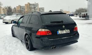 Melns BMW 525 2006 Viļņa, ar dzinēja tilpumu 2.50 L un nobraukumu 300 tūkst. km par 2650 €, foto 2 vietnē AUTOMOTO.COM.LV