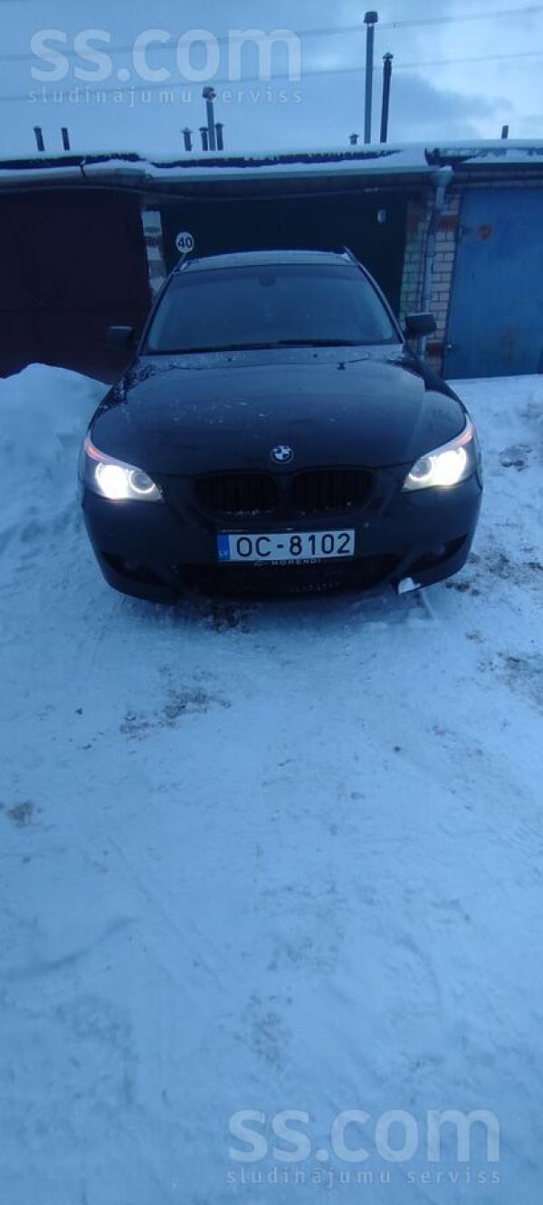 Black BMW 525 2006 in Daugavpils, with an engine capacity of 2.50 L and mileage of 294 thousand km for 4500 €, photo 5 on AUTOMOTO.COM.LV
