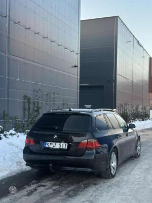 Black BMW 525 2006 in Siauliai, with an engine capacity of 2.50 L and mileage of 390 thousand km for 2850 €, photo  on AUTOMOTO.COM.LV