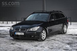 Melns BMW 525 2006 Rīga, ar dzinēja tilpumu 2.50 L un nobraukumu 0 tūkst. km par 3952 €, foto  vietnē AUTOMOTO.COM.LV