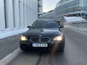 Black BMW 525 2006 in Kupiskis, with an engine capacity of 2.50 L and mileage of 300 thousand km for 1800 €, photo  on AUTOMOTO.COM.LV
