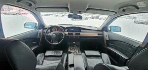 Black BMW 525 2006 in Vilnius, with an engine capacity of 2.50 L and mileage of 370 thousand km for 2450 €, photo 13 on AUTOMOTO.COM.LV