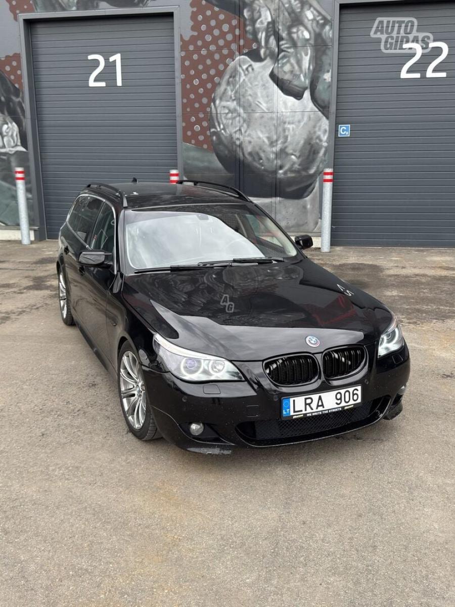 Black BMW 525 2006 in Kaunas, with an engine capacity of 2.50 L and mileage of 354 thousand km for 3700 €, photo 3 on AUTOMOTO.COM.LV