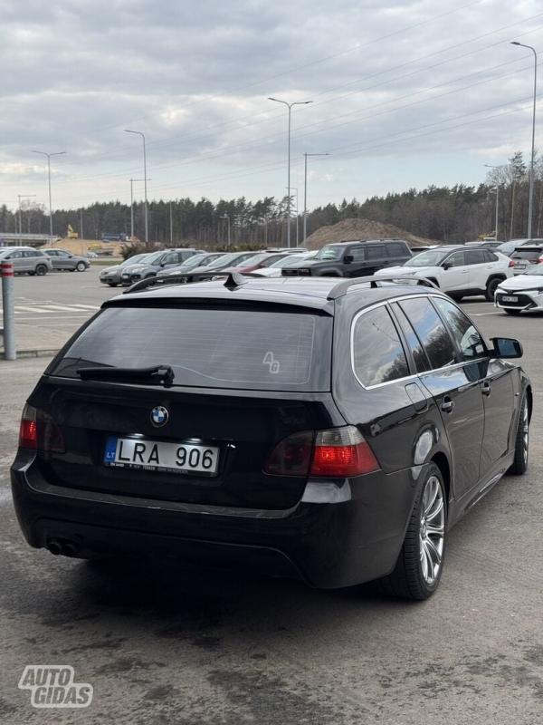 Melns BMW 525 2006 Kauņa, ar dzinēja tilpumu 2.50 L un nobraukumu 354 tūkst. km par 3700 €, foto 6 vietnē AUTOMOTO.COM.LV