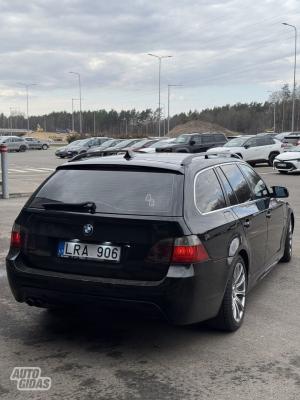 Black BMW 525 2006 in Kaunas, with an engine capacity of 2.50 L and mileage of 354 thousand km for 3700 €, photo 7 on AUTOMOTO.COM.LV