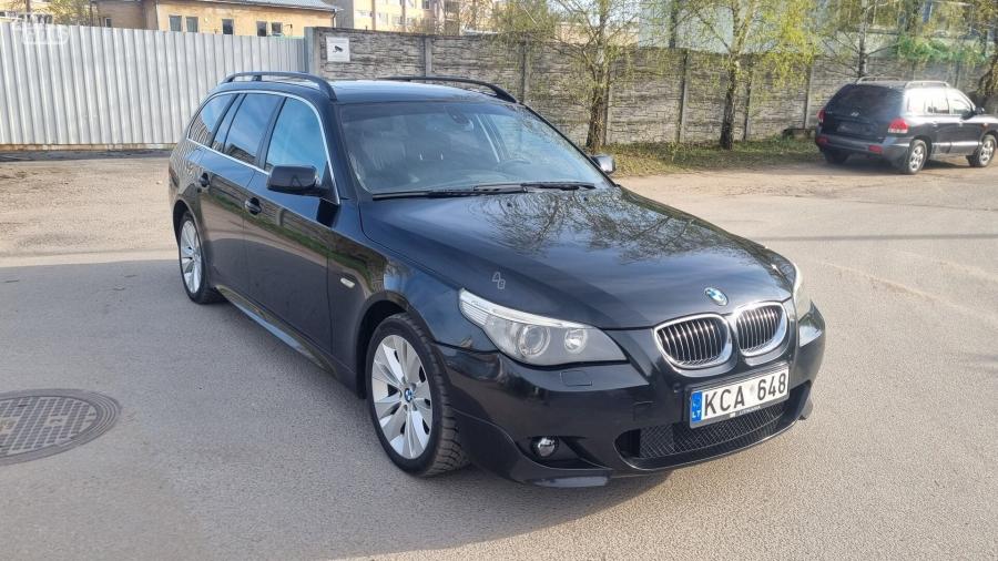 Черный БМВ 525 2006 в Каунас, объемом двигателя 2.50 л и пробегом 451 тыс. км за 2950 €, фото 3 на AUTOMOTO.COM.LV