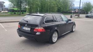 Black BMW 525 2006 in Kaunas, with an engine capacity of 2.50 L and mileage of 4 thousand km for 3450 €, photo 4 on AUTOMOTO.COM.LV