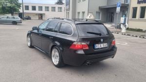 Black BMW 525 2006 in Kaunas, with an engine capacity of 2.50 L and mileage of 4 thousand km for 3450 €, photo 5 on AUTOMOTO.COM.LV