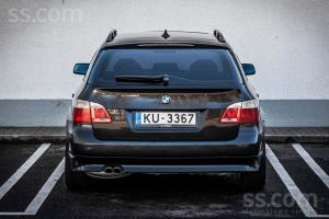 Black BMW 525 2006 in Riga, with an engine capacity of 2.50 L and mileage of 0 thousand km for 3552 €, photo 6 on AUTOMOTO.COM.LV