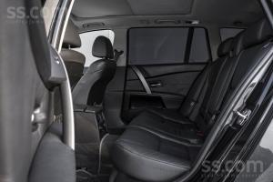 Black BMW 525 2006 in Riga, with an engine capacity of 2.50 L and mileage of 0 thousand km for 3552 €, photo 11 on AUTOMOTO.COM.LV