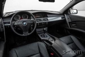 Black BMW 525 2006 in Riga, with an engine capacity of 2.50 L and mileage of 0 thousand km for 3552 €, photo 16 on AUTOMOTO.COM.LV