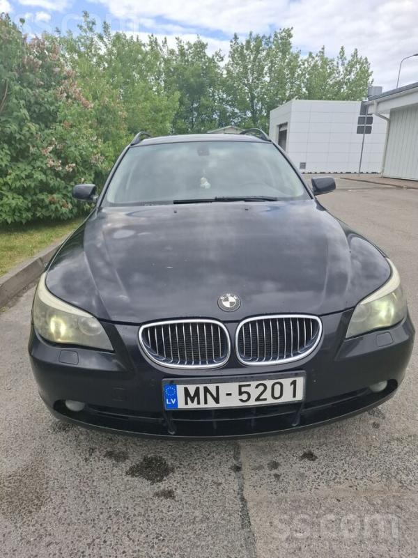Melns BMW 525 2006 Rīga, ar dzinēja tilpumu 2.50 L un nobraukumu 392 tūkst. km par 3000 €, foto 1 vietnē AUTOMOTO.COM.LV