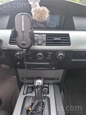 Melns BMW 525 2006 Rīga, ar dzinēja tilpumu 2.50 L un nobraukumu 392 tūkst. km par 3000 €, foto 5 vietnē AUTOMOTO.COM.LV
