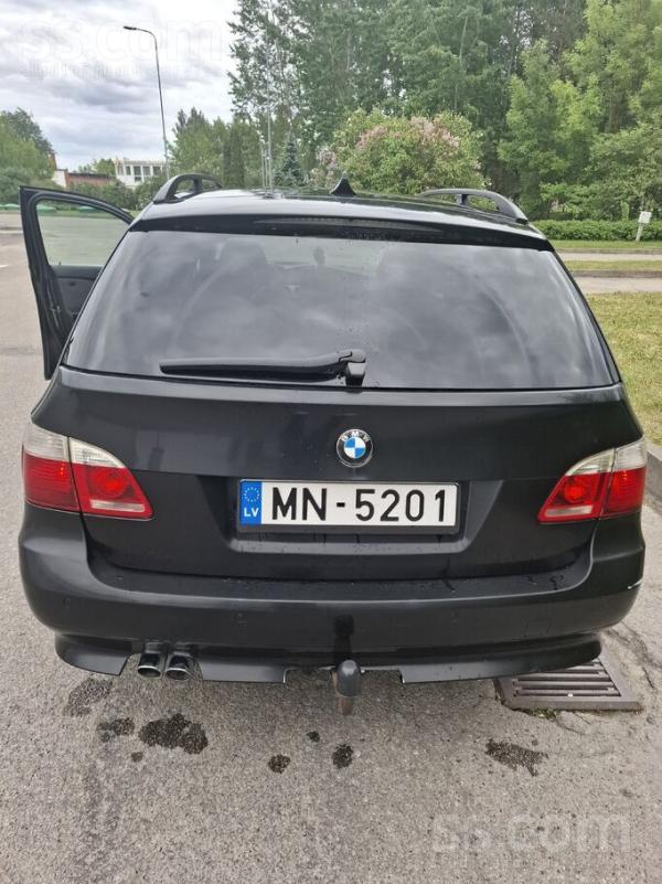 Melns BMW 525 2006 Rīga, ar dzinēja tilpumu 2.50 L un nobraukumu 392 tūkst. km par 3000 €, foto 8 vietnē AUTOMOTO.COM.LV