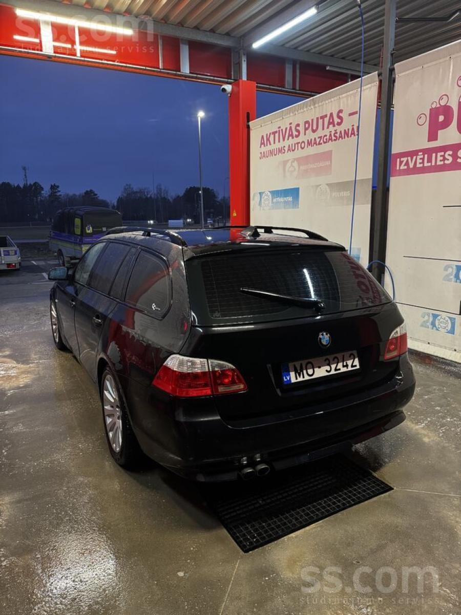 Черный БМВ 525 2006 в Рига, объемом двигателя 2.50 л и пробегом 370 тыс. км за 4000 €, фото 3 на AUTOMOTO.COM.LV