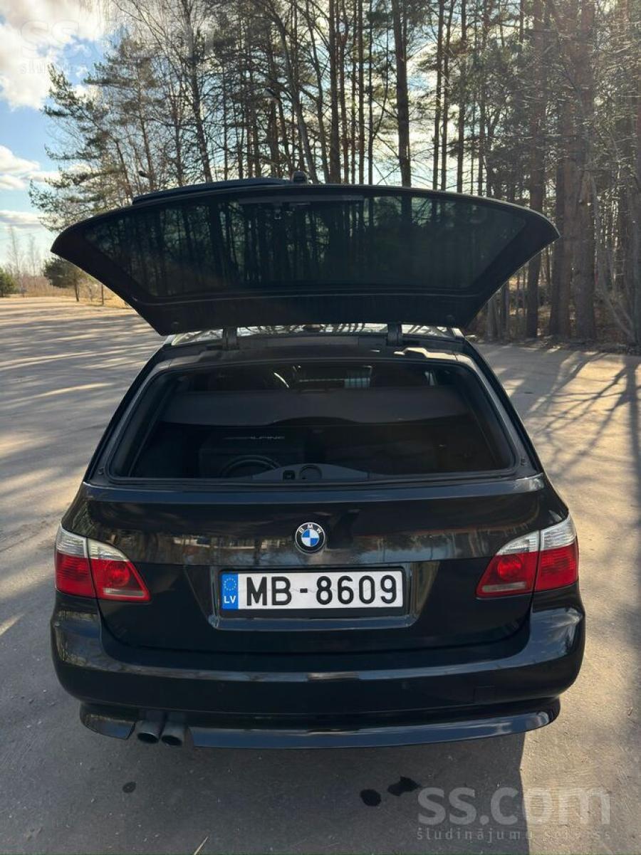 Melns BMW 525 2006 Jūrmala, ar dzinēja tilpumu 2.50 L un nobraukumu 394 tūkst. km par 3000 €, foto 20 vietnē AUTOMOTO.COM.LV