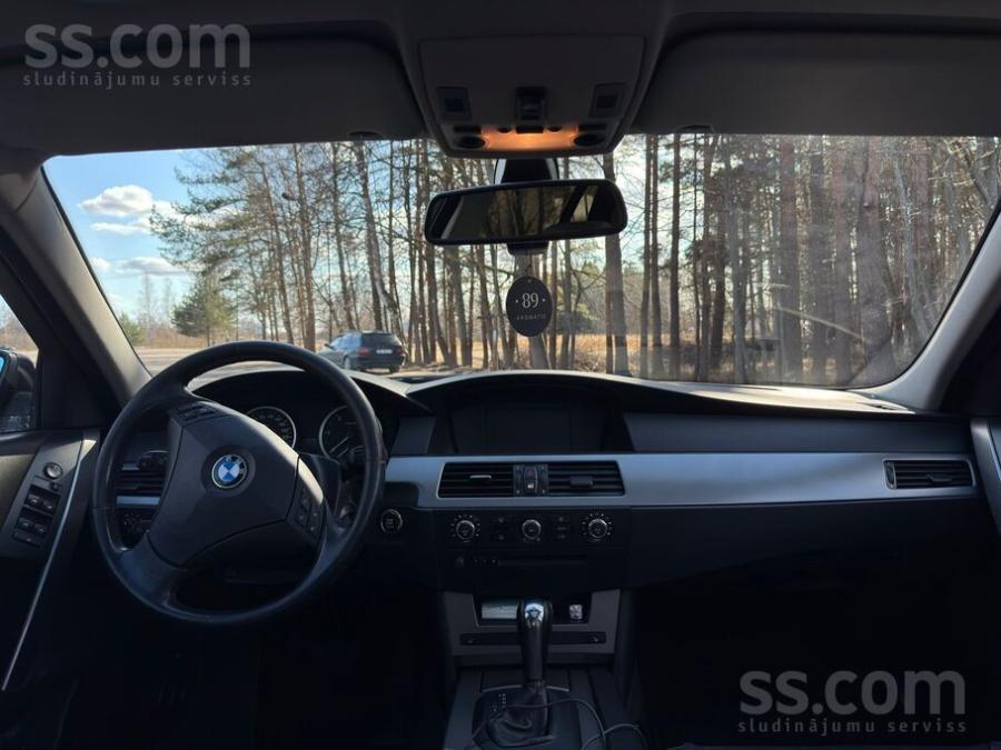 Melns BMW 525 2006 Jūrmala, ar dzinēja tilpumu 2.50 L un nobraukumu 394 tūkst. km par 3000 €, foto 23 vietnē AUTOMOTO.COM.LV
