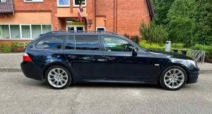 Black BMW 525 2006 in Jelgava, with an engine capacity of 2.50 L and mileage of 501 thousand km for 1200 €, photo 9 on AUTOMOTO.COM.LV