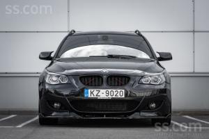 Black BMW 525 2006 in Riga, with an engine capacity of 2.50 L and mileage of 329 thousand km for 6995 €, photo 3 on AUTOMOTO.COM.LV