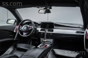 Black BMW 525 2006 in Riga, with an engine capacity of 2.50 L and mileage of 329 thousand km for 6995 €, photo 17 on AUTOMOTO.COM.LV
